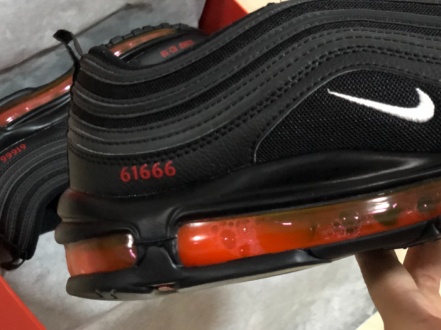 Lil Nas X x MSCHF x Air Max 97 'Satan Shoes' - WellKicks.com