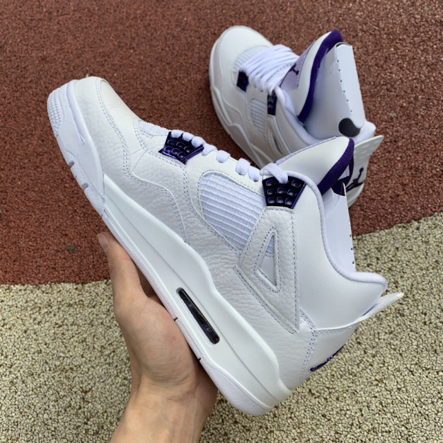 Air Jordan 4 Retro 'Purple Metallic' - WellKicks.com