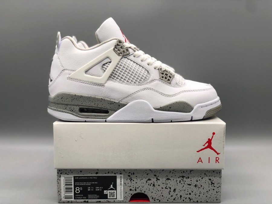 Air Jordan 4 Retro 'White Oreo' - WellKicks.com