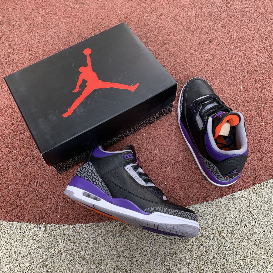 Air Jordan 3 Retro 'Court Purple' - WellKicks.com