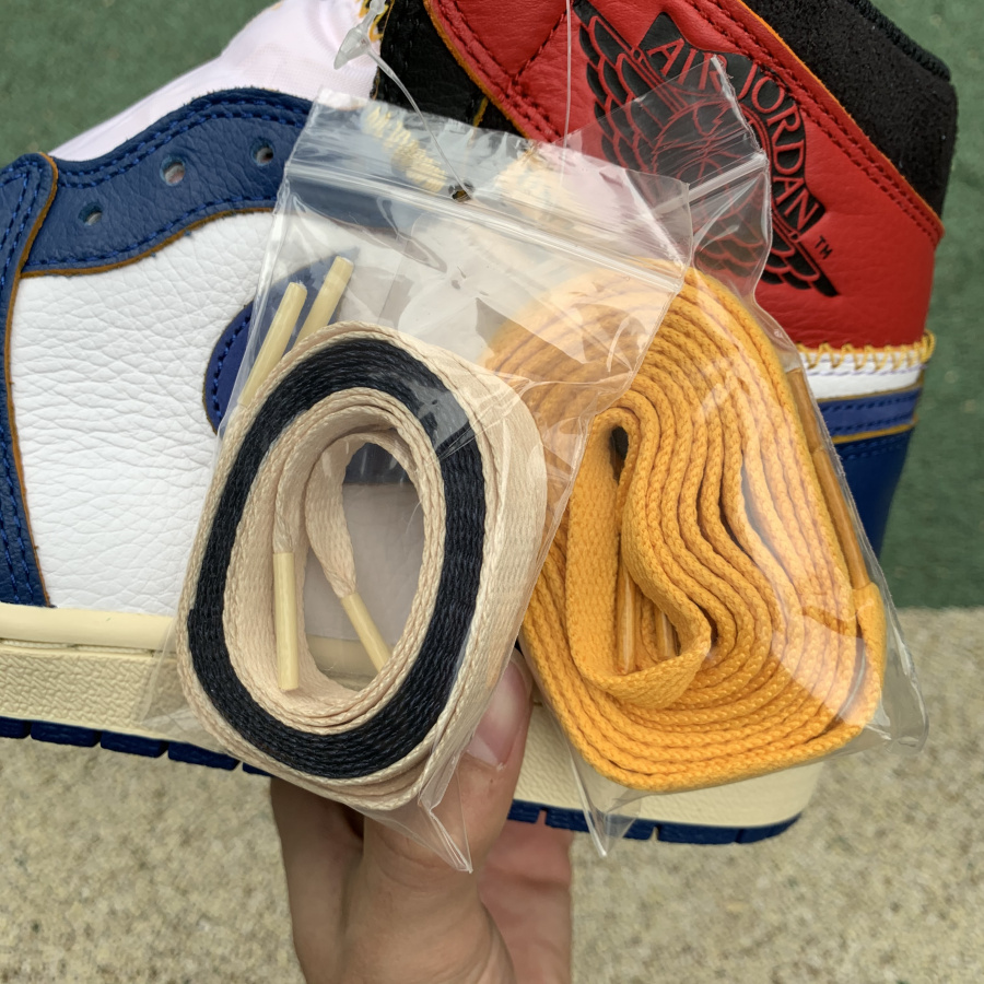 Jordan 1 Retro High Union Los Angeles Blue Toe - WellKicks.com