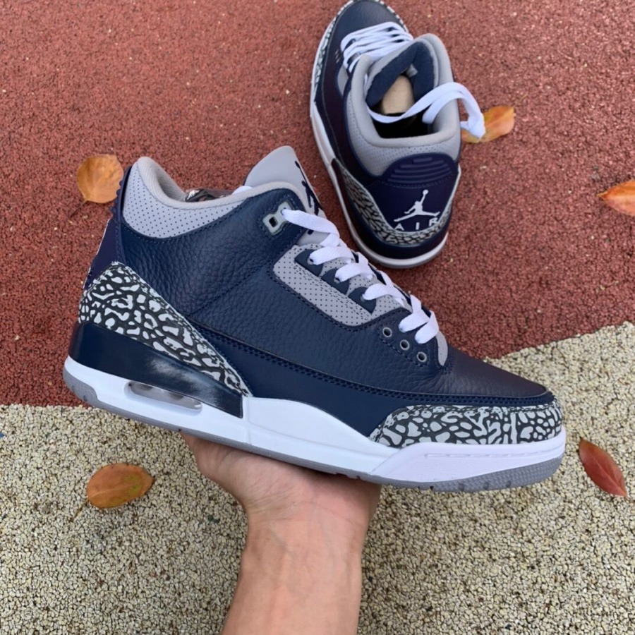 Air Jordan 3 Retro 'Georgetown' - WellKicks.com