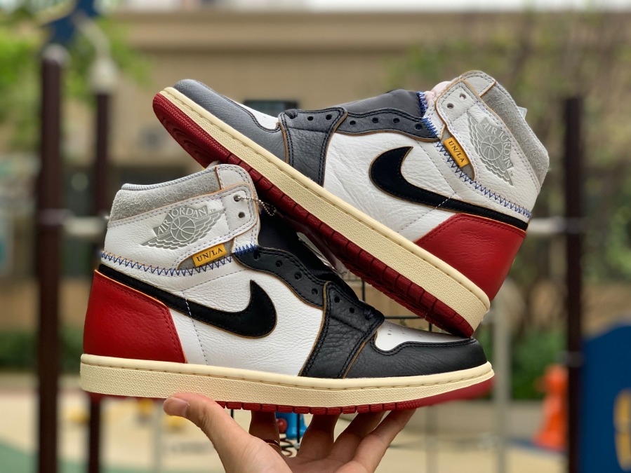 Jordan 1 Retro High Union Los Angeles Black Toe - WellKicks.com