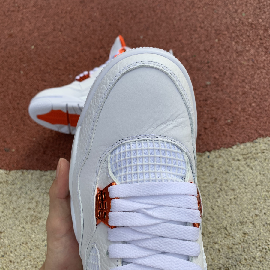 Air Jordan 4 Retro 'Orange Metallic' - WellKicks.com