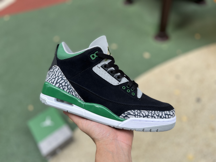 Air Jordan 3 Retro 'Pine Green' - WellKicks.com