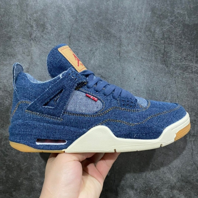Levi's x Air Jordan 4 Retro 'Denim' - WellKicks.com