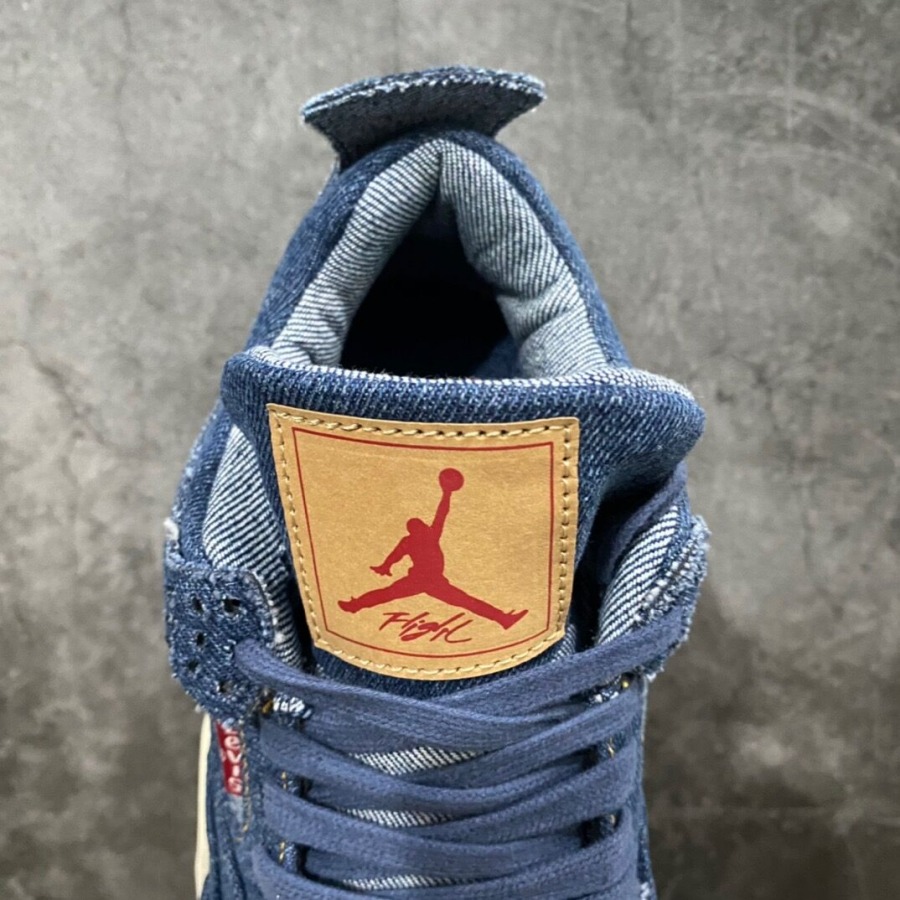 Levi's x Air Jordan 4 Retro 'Denim' - WellKicks.com