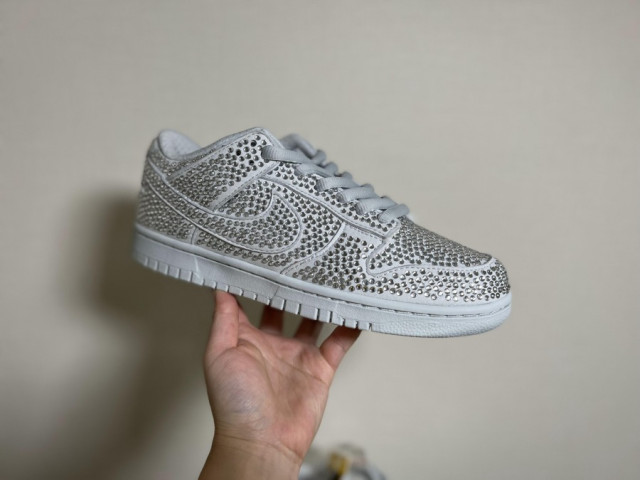 Cactus Plant Flea Market x Swarovski x Dunk Low 'Pure Platinum ...