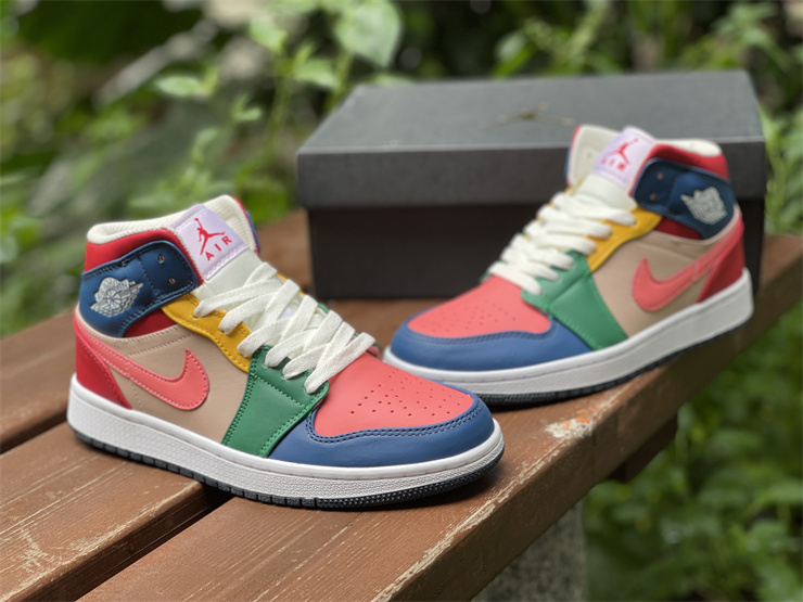 Air Jordan 1 Mid 'Multi-Color' - WellKicks.com