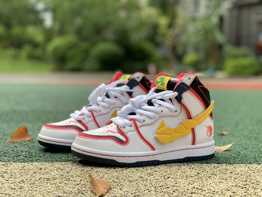 Gundam x Dunk High SB 'Project Unicorn - RX-0' - WellKicks.com