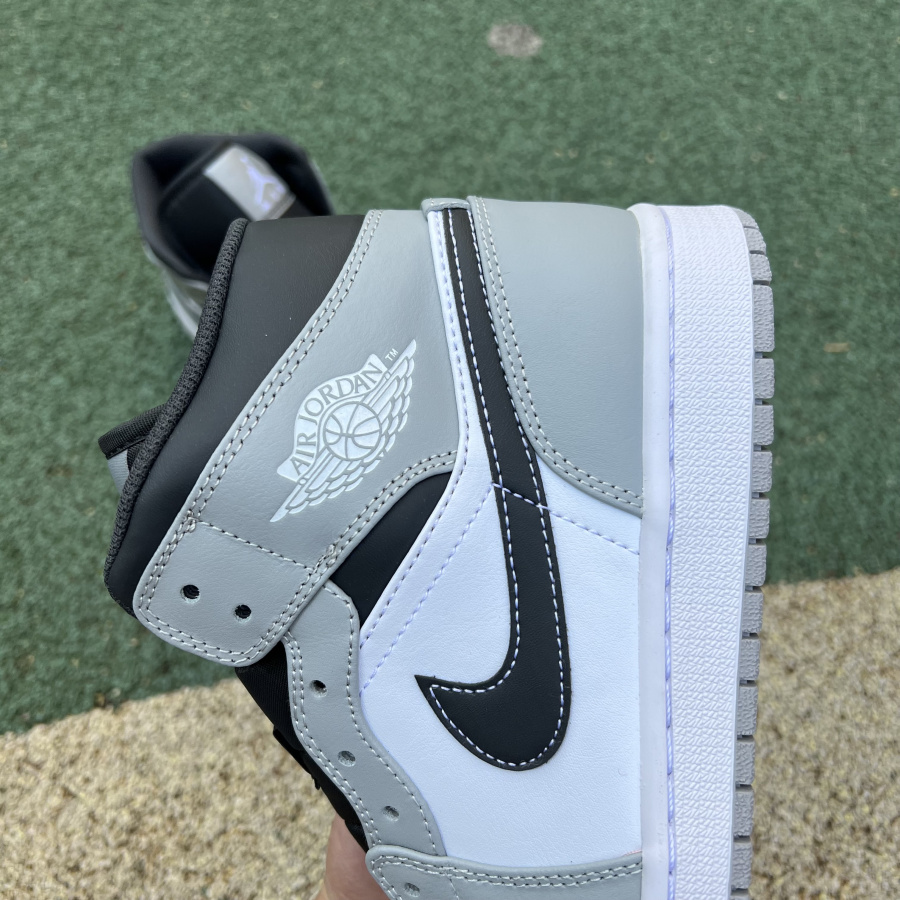 Air Jordan 1 Mid 'Light Smoke Grey' - WellKicks.com