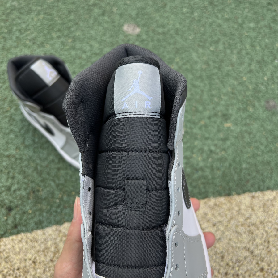 Air Jordan 1 Mid 'Light Smoke Grey' - WellKicks.com