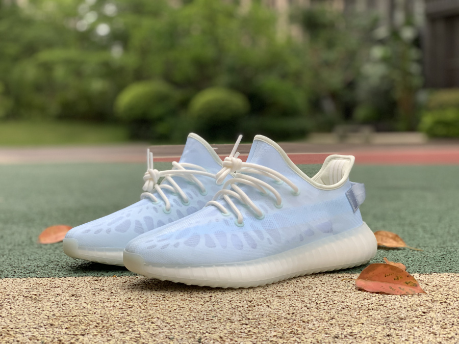Yeezy Boost 350 V2 'Mono Ice' - WellKicks.com