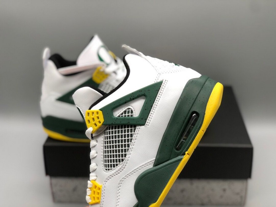 Air Jordan 4 Retro 'Oregon Ducks Duckman' PE - WellKicks.com