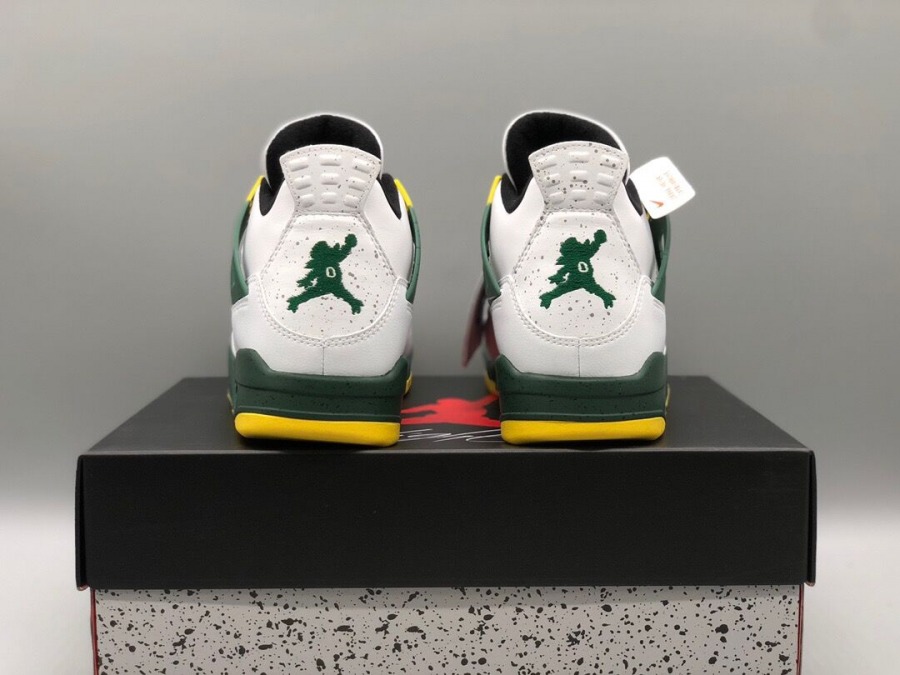 Air Jordan 4 Retro 'Oregon Ducks Duckman' PE - WellKicks.com