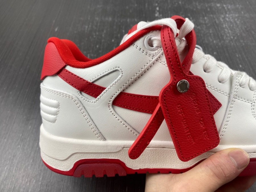 Off-White Out of Office 'White Red' - WellKicks.com