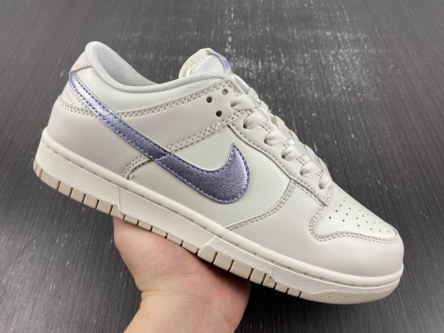 Nike Dunk Low 'Sail Oxygen Purple' - WellKicks.com