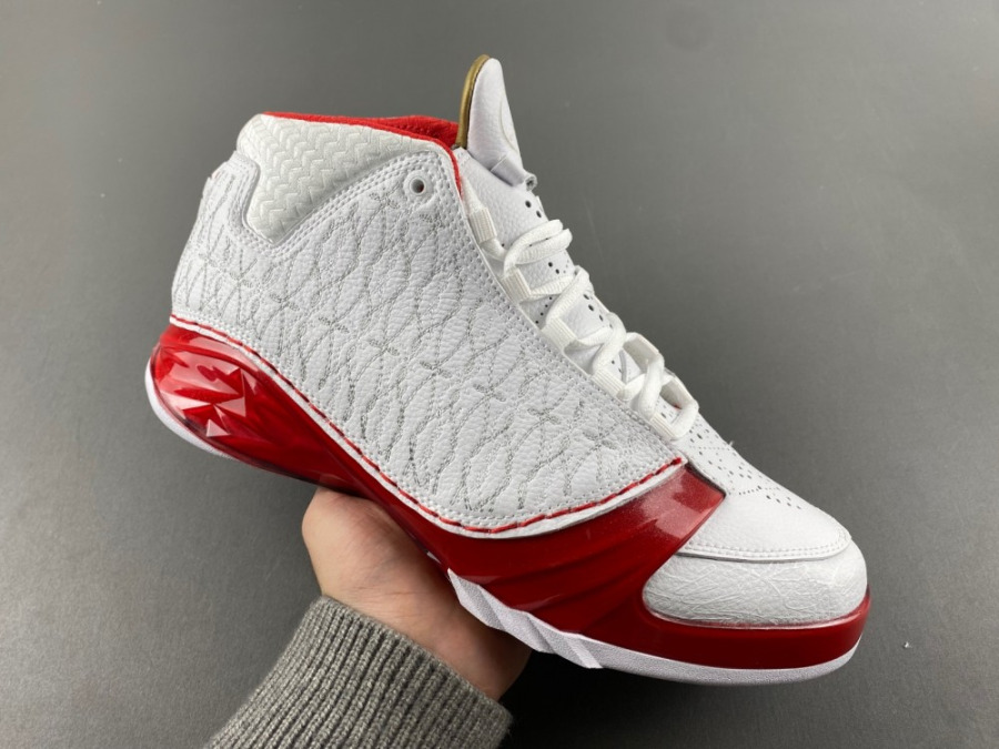 Air Jordan 23 OG 'White Varsity Red' - WellKicks.com