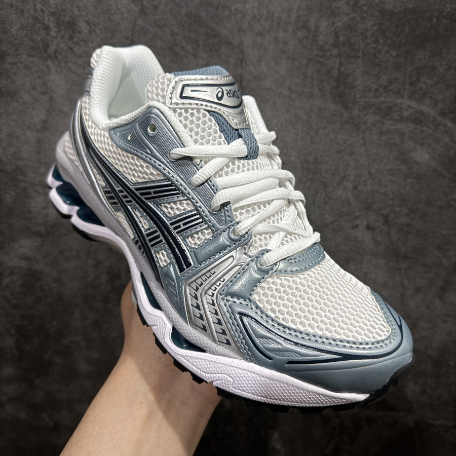ASICS Gel Kayano 14 'White Fjord Grey' - WellKicks.com