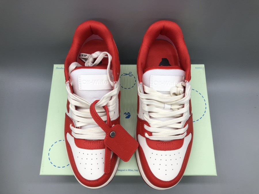 Off-White Out of Office 'Bright Red White' - WellKicks.com